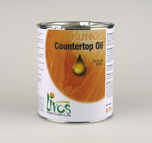 KUNOS Countertop Oil | Natural Kitchen Benchtop Oil | Livos Australia